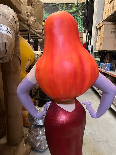 Figura Jessica Rabbit Tamaño Real 11 Life Size De Segunda Mano Por 2