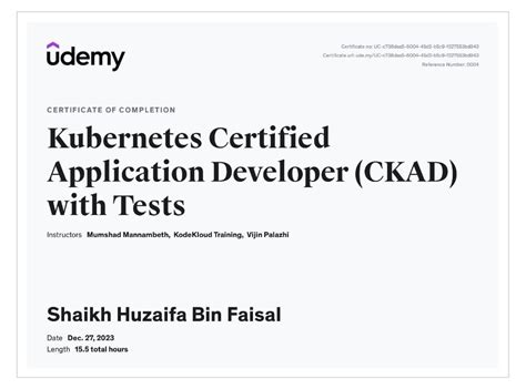Shaikh Huzaifa Bin Faisal On Linkedin Ckad Certificationachieved