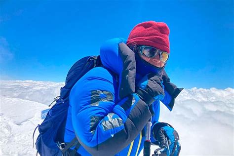 Ancashina Flor Cuenca Blas Logra Otra Hazaña En El Himalaya