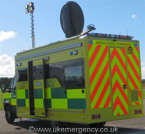 Wx59 Jcd This Iveco Is An Ambulance Command Vehicle With … Uk