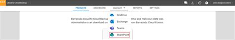 How To Export A SharePoint Data Source Barracuda Campus