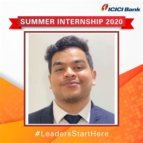 Eeshan Srivastava On Linkedin Leadersstarthere Internship Icicibank Bankingsector