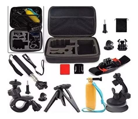 Kit De Accesorios 13 En 1 Con Estuche Para Gopro Sjcam Meses Sin