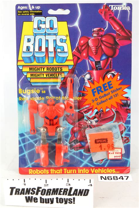 Sealed Gobots® Tonka Gobots Regular Bugsie Sku 317321 Largest Selection