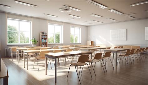 Premium Photo Modern Classroom
