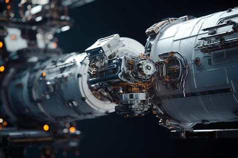 Premium Photo Closeup Of A Robotic Arm On A Spacecraft Deploying 00197 00