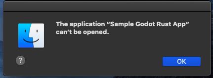 Building Testing On Macos Issue Tommywalkie Sample Godot Rust App Github