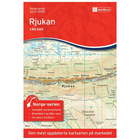 Nordeca Rjukan Wanderkarte Online Kaufen Bergfreunde De