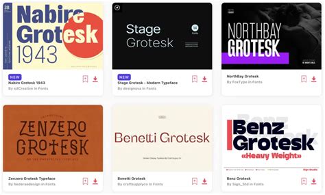 25 Best Grotesque Fonts For Stylish Design 2025