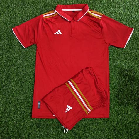 Jual STELAN JERSEY FUTSAL JERSEY BOLA ADIDAS PUTIH BIRU ORANGE JERSEY