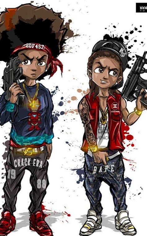 Background Boondocks Wallpaper Enwallpaper