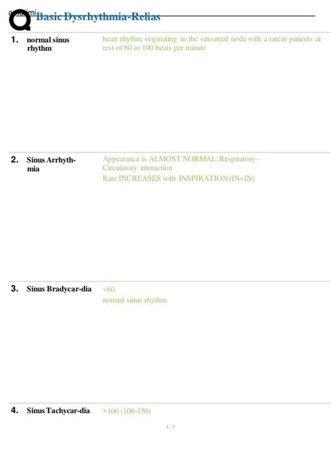 Relias Dysrhythmia Basic Test 35 Questions And Answers 2023 Basic A Dysrhythmia Relias