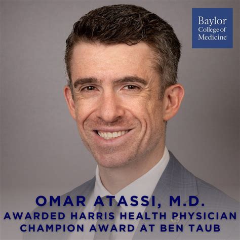 Baylor Congratulations To Dr Omar Atassi🎉 Were Proud To Announce Dr Omar Atassi One Of