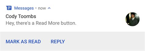 Android Messages V Update That Adds Mark As Read Button In Notifications Is Now Available