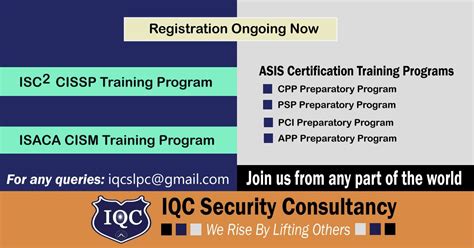 Anisur Rahman Mba Cissp Cism Cpp Pci Psp Pmp Cfe Cnsp On Linkedin Iqc