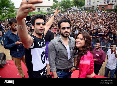 Bollywood Actors Gaurav Arora Emraan Hashmi And Kriti Kharbanda During