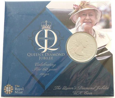 2012 Diamond Jubilee 5 Brilliant Uncirculated Coin Large Pack Sealed