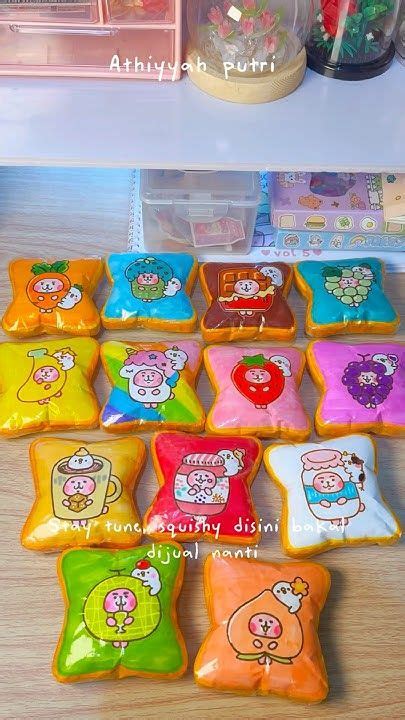 Kanahei Toast Paper Squishy Collection Squishy Food Paper Cutout Diy Crafts Bookmarks