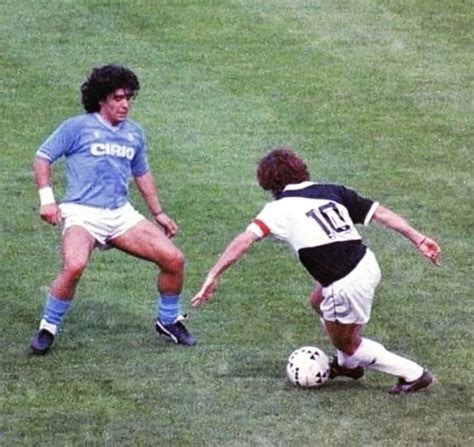 A Football Archive On Twitter RT Olympia Vintage Maradona V Zico Cuando Los Mejores Iban