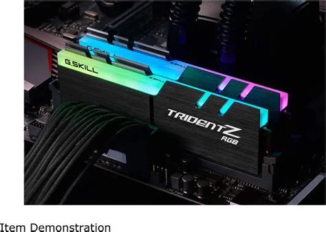 G Skill Tridentz Rgb Series 32gb 2 X 16gb Ddr4 3600 Pc4 28800 Desktop Memory Model F4