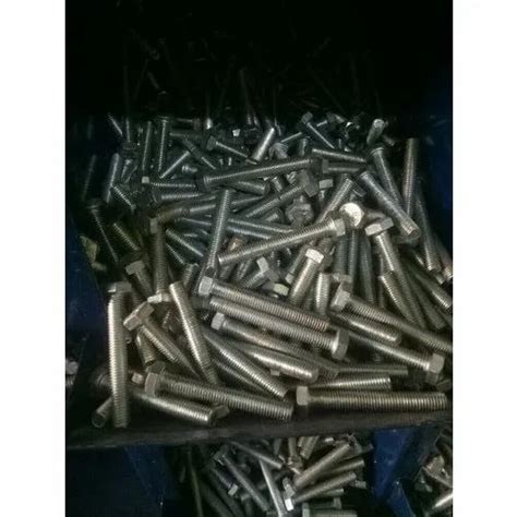 Mild Steel Hex Shape Full Threaded Bolt At Rs 85 Kilogram Mild Steel