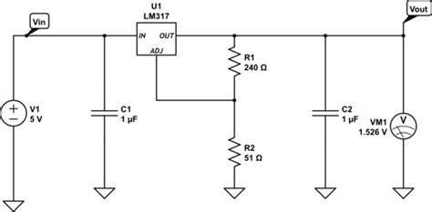 Does The Lm317 Voltage Regulator Have A Minimum Current Output Of 1 5 A