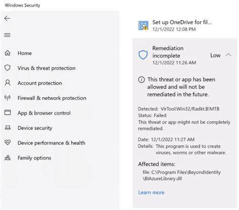 Microsoft Defender Detecting Dlls As Malicious Beyond Identity