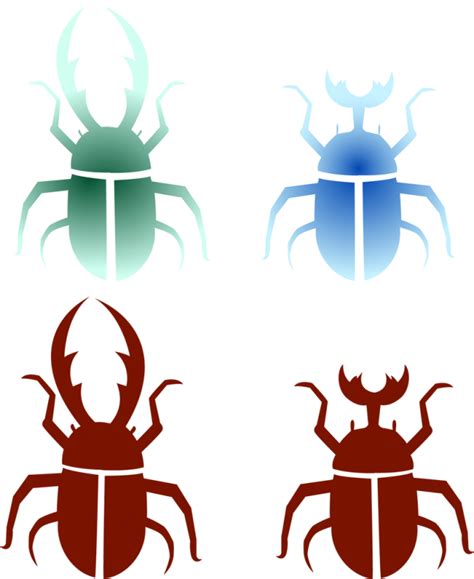 クワガタムシとカブトムシイラストCSaipng 無料イラスト素材素材ラボ