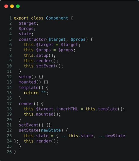 Vanilla Javascript로 컴포넌트 만들기