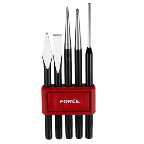 Force 5054 5pc Chisel Punch Set