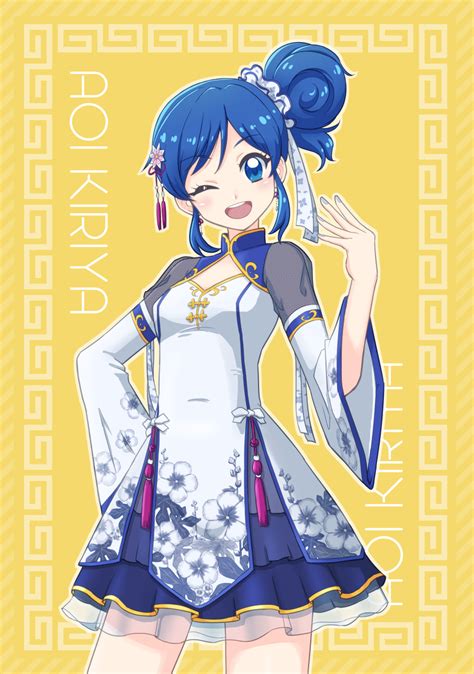 Kiriya Aoi Aikatsu And 1 More Drawn By Piyotori Danbooru
