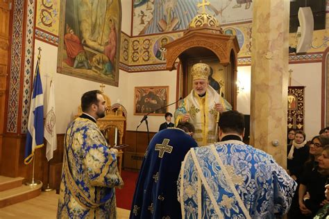 Archbishop Of America At The Parish Of Sts Constantine And Helen Greek