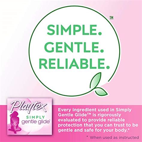 Playtex Simply Gentle Glide Multipack Unscented Tampons Super And Super