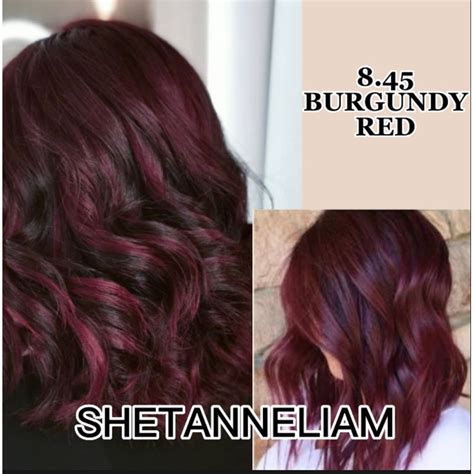 845 Bremod Burgundy Red With Oxidizer Shopee Philippines