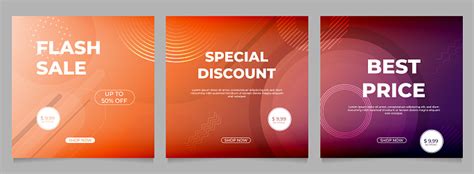 플래시 판매 소셜 미디어 포스트 템플릿 디자인 트렌디 한 추상 사각형 스타일 소셜 미디어 게시물 모바일 앱 배너 디자인 및 웹 인터넷 광고에 사용할 수 있습니다 나무 기둥에