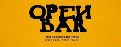 Onde Os SÓbrios NÃo Tem Vez Especial Grunge Open Bar Clube Outs Em