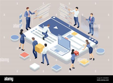 Isometric Ui Ux Design Music Video Editor Editing Software Video