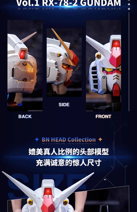 新闻资讯 万代南梦宫 Bn Head Collection Vol1 Rx 78 2元祖高达 Nga玩家社区