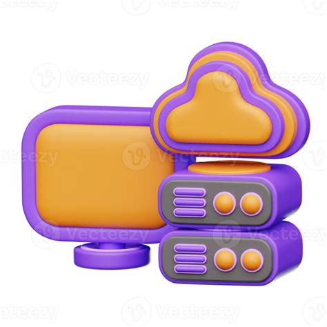 Cloud Computing 3d Illustration 67050762 Png