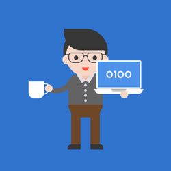 Programmer Avatar Vector Images Over 1 000