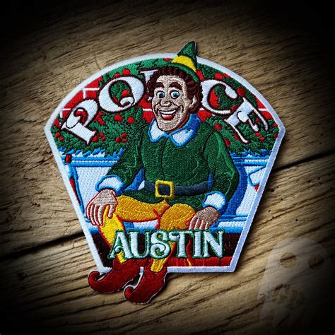 2025 Christmas Austin Tx Pd 2025 Christmas Patch Ghost Patch