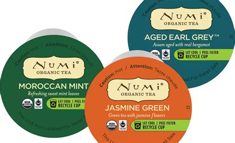 Numi Organic Tea Introduced In Recyclable Capsules 2015 04 04 Brand