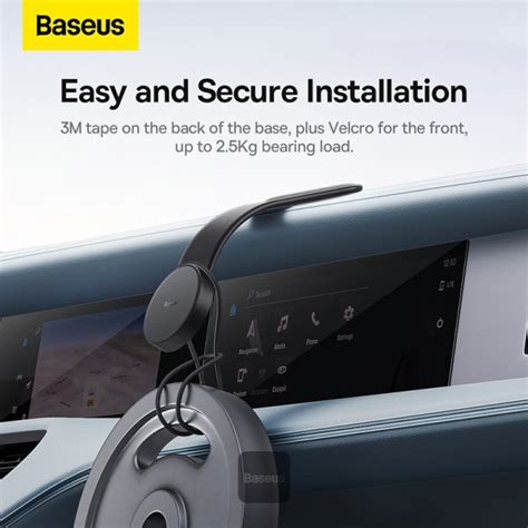 Baseus C02 Magnetic Phone Holder Cluster Black Baseus