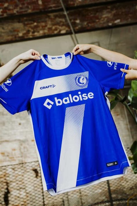 Novas Camisas Do KAA Gent 2024 2025 Craft Mantos Do Futebol
