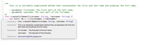 Documenting Your Swift Code In Xcode Using Markdown