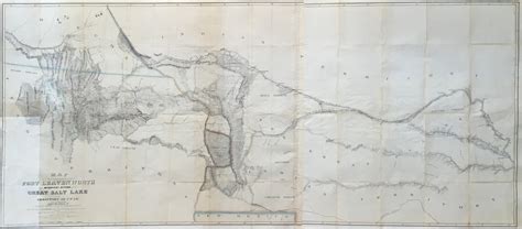 Gunnison John Williams And Preuss Charles Map Of A Reconnoissance Bet