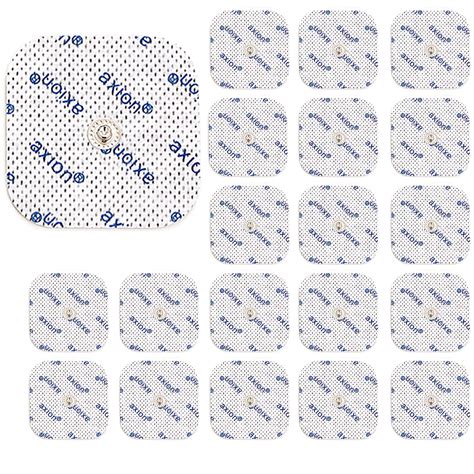 20 Axion Tens Unit Electrode Pads 2x2 Replacement Pads
