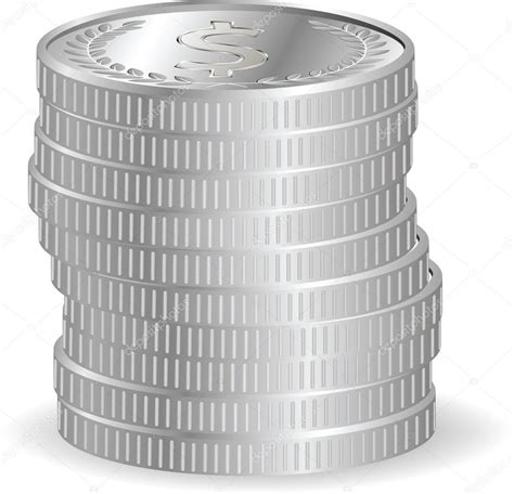 Vector Coins — Stock Vector © Drogatnev 3928257