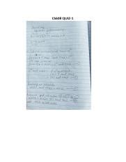 CS608 QUIZ Docx CS608 QUIZ 1 Course Hero