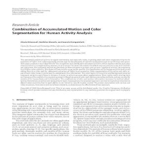 B O C O H A H C Research Article Combination Of Accumulated Motion And Color Segmentation For